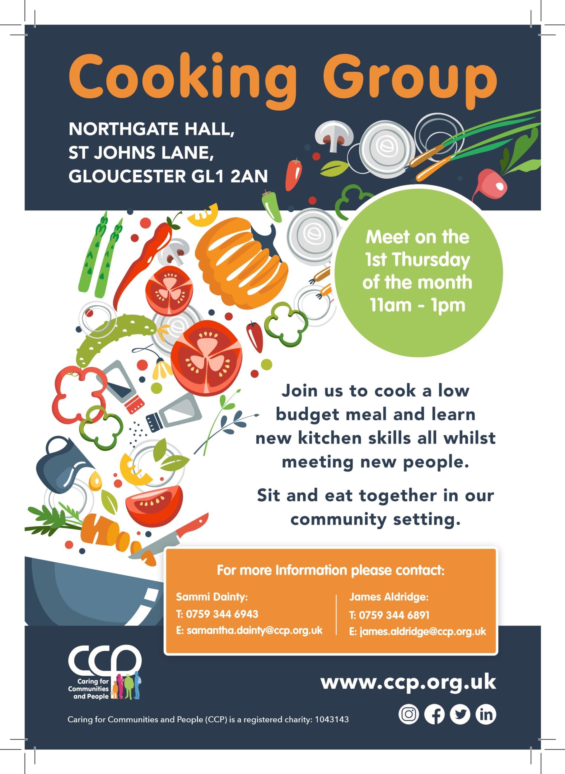 CCP - Gloucester monthly cooking group - You're Welcome Gloucestershire